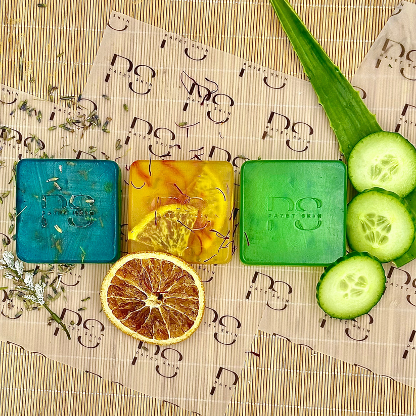Soothe & Hydrate Aloe Cucumber Soap Bar – PatetSkin